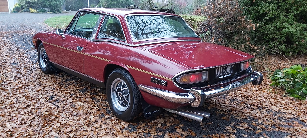 1974 Triumph Stag V8 - Waimak Classic Cars